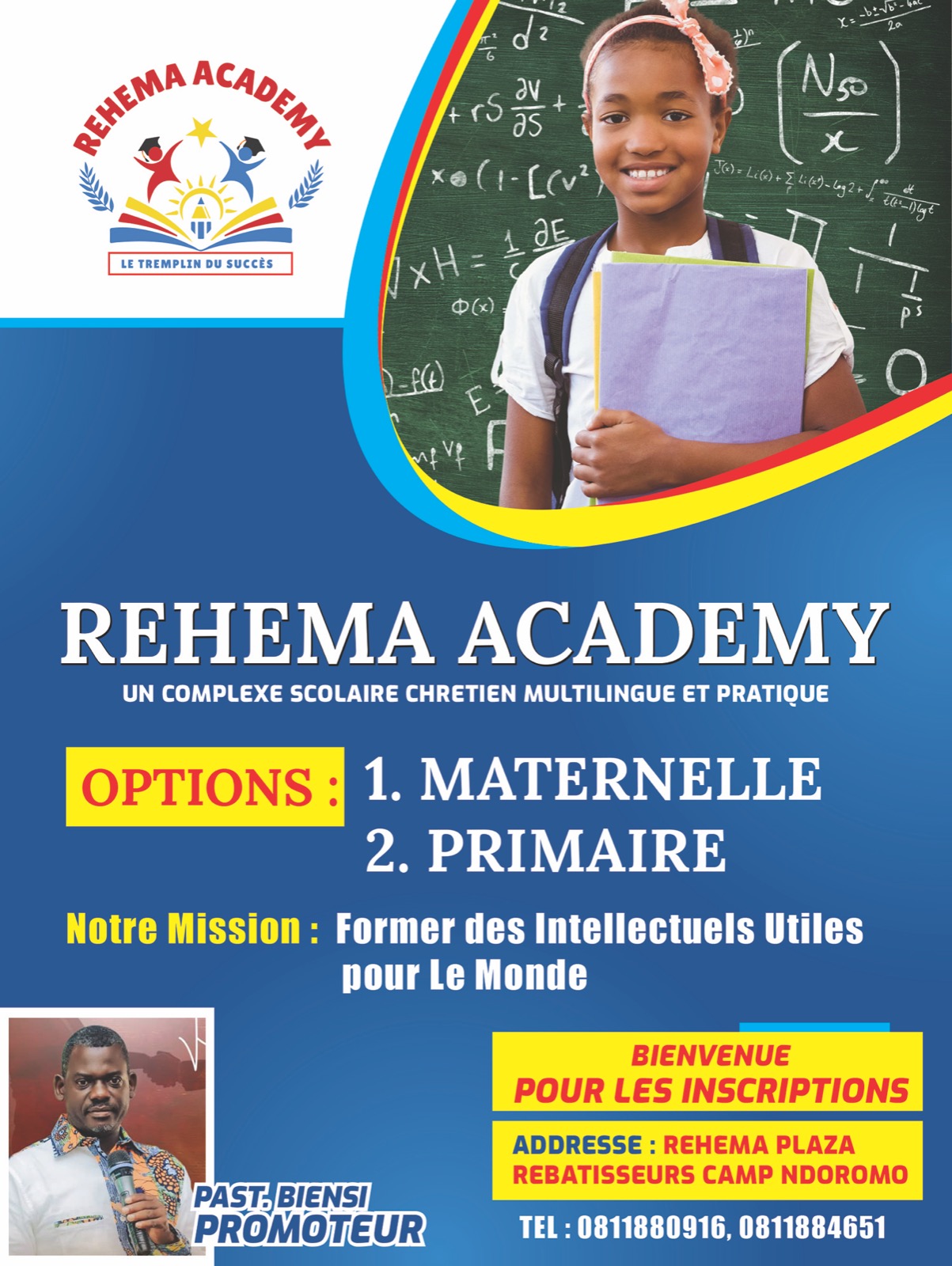 Lancement à Bunia de l'école maternelle et primaire Rehema Academy,une opportunité d'initier les ...