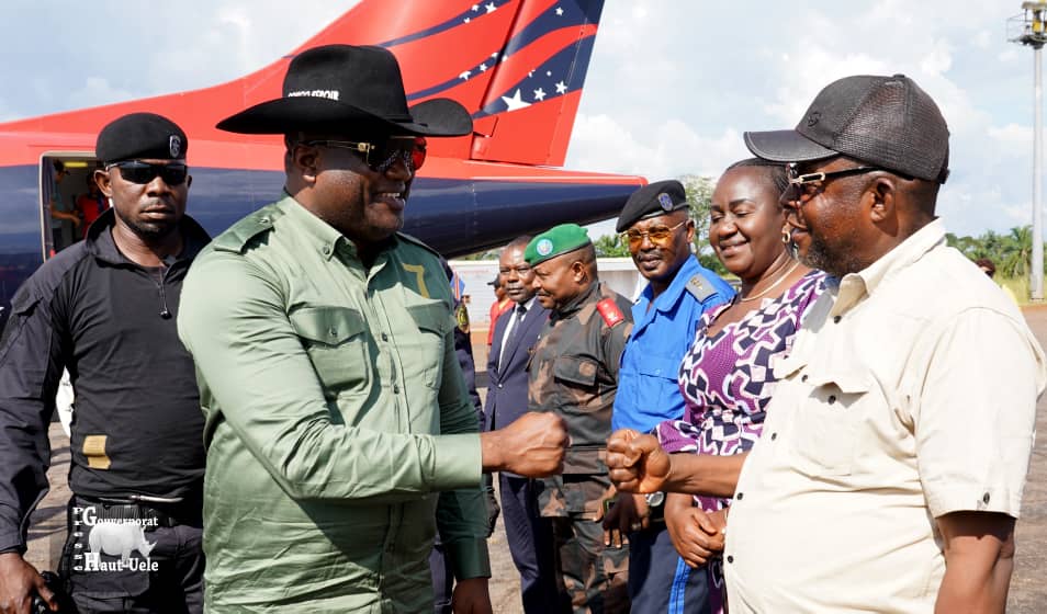 Haut-Uele : De retour de Kinshasa, Christophe Baseane Nangaa annonce l ...