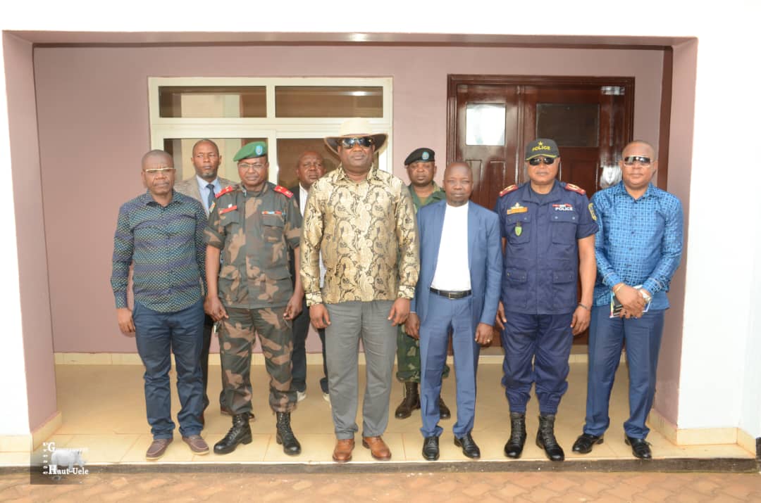 Haut-Uele : Au comité de sécurité, Christophe Baseane Nangaa a présenté ...