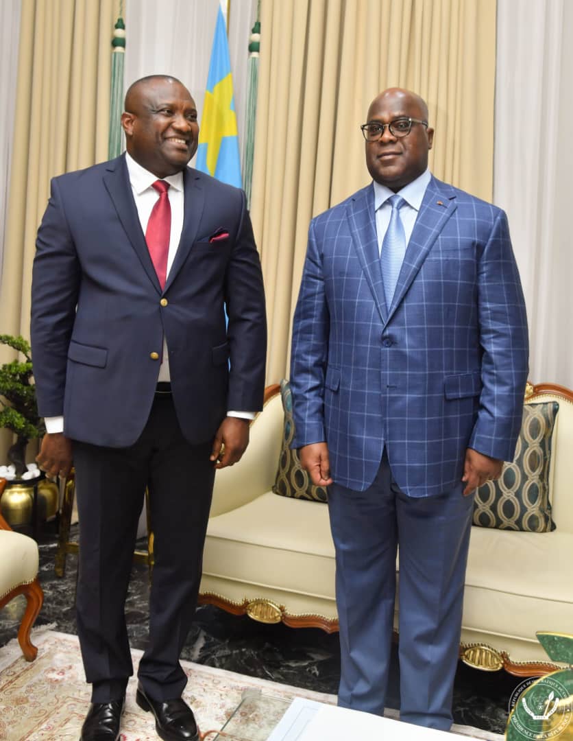 Kinshasa : Christophe Baseane Nangaa reçu par Félix-Antoine TSHISEKEDI ...