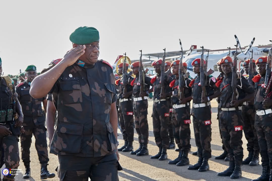 Bunia : le général Luboya N'kashama sur le terrain pour renforcer la ...